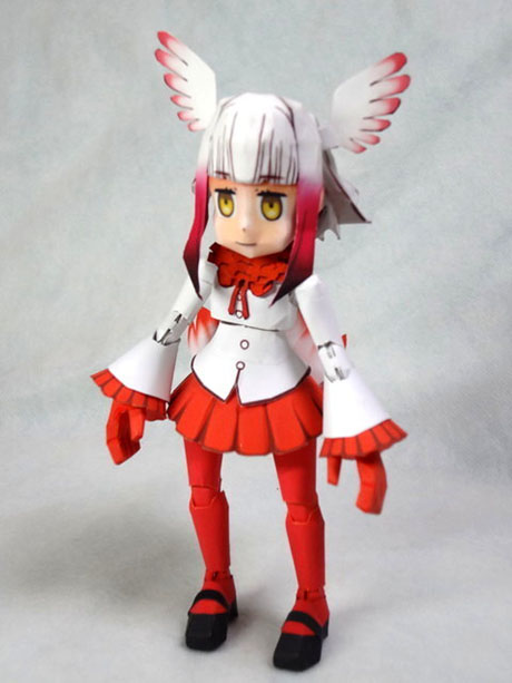 Kemono Friends: Crested Ibis Movable Papercraft | Paperized Crafts
