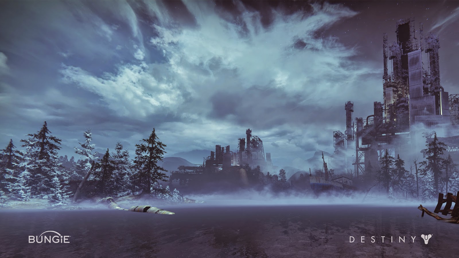 Artwork of Ryan Watkins: Destiny Skybox Work