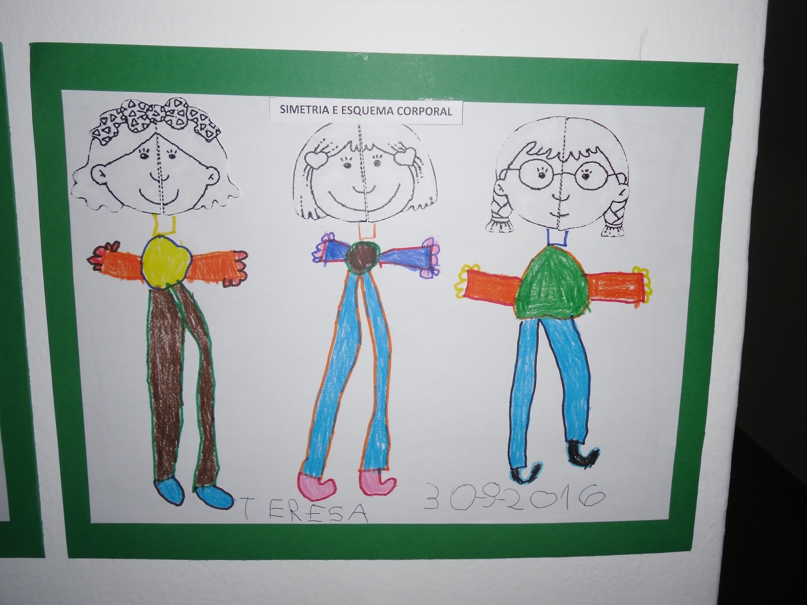 Sala do Mar: Esquema Corporal - SIMETRIA