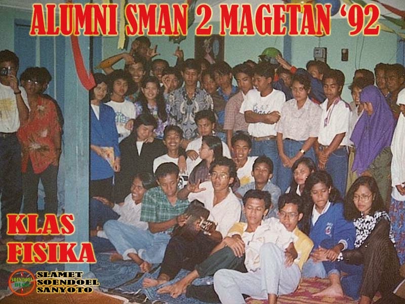 Alumni SMAN 2 Magetan '92 Fisika