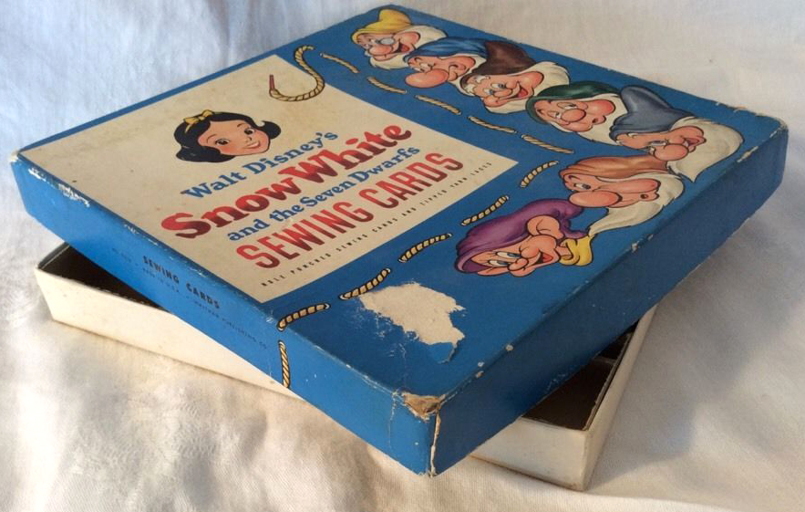 Filmic Light - Snow White Archive: 1952 Snow White Sewing Cards