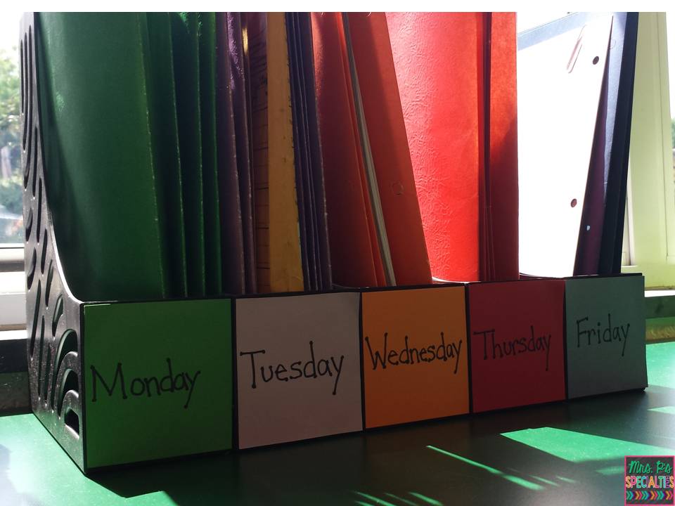 Organization For Easy Planning · Mrs. P's Specialties