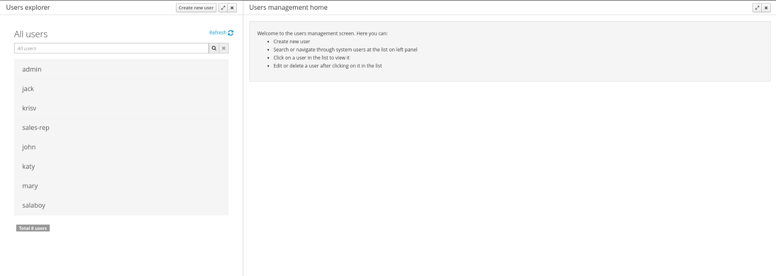 User and group management in jBPM and Drools Workbenches - KIE Community