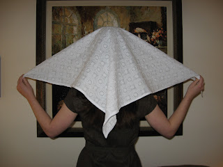Liturgical Time Veil Shop: How to Tie a Catholic Chapel Veil or ...