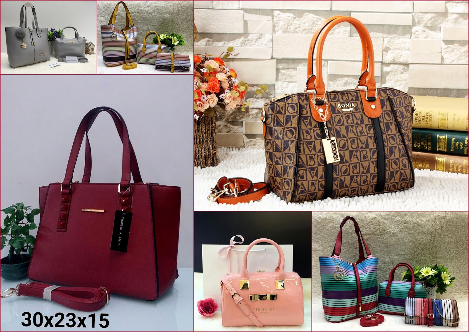 QasehMuslimah-Munirah: Kami dah START koleksi HANDBAG 2016