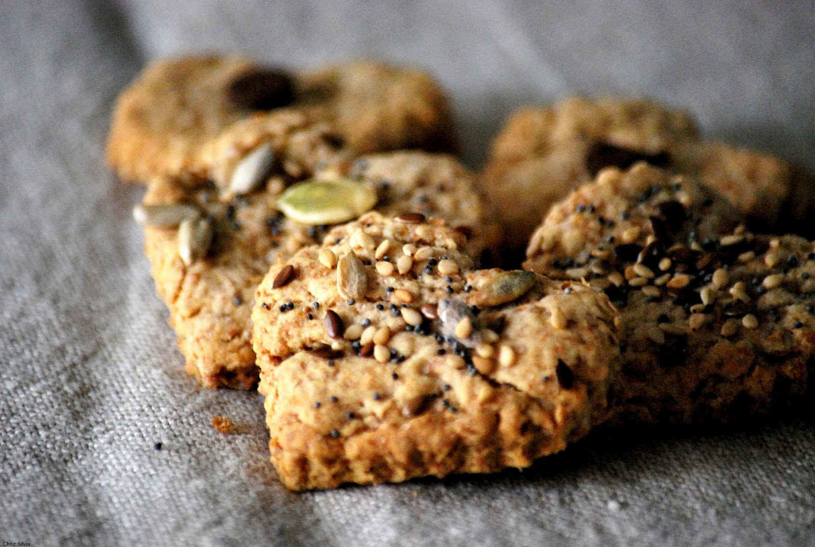 Galletas integrales.....de corazón / Chez Silvia
