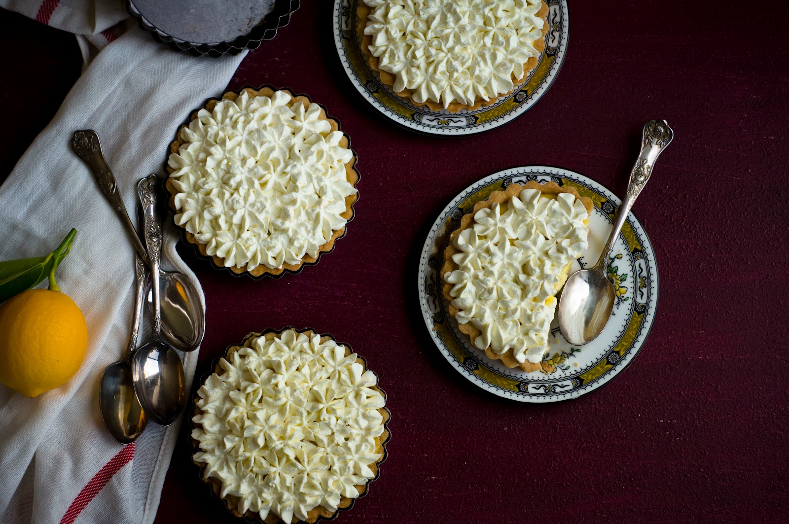 Passionfruit tapioca and lemon cream tarts | dessertcrisis