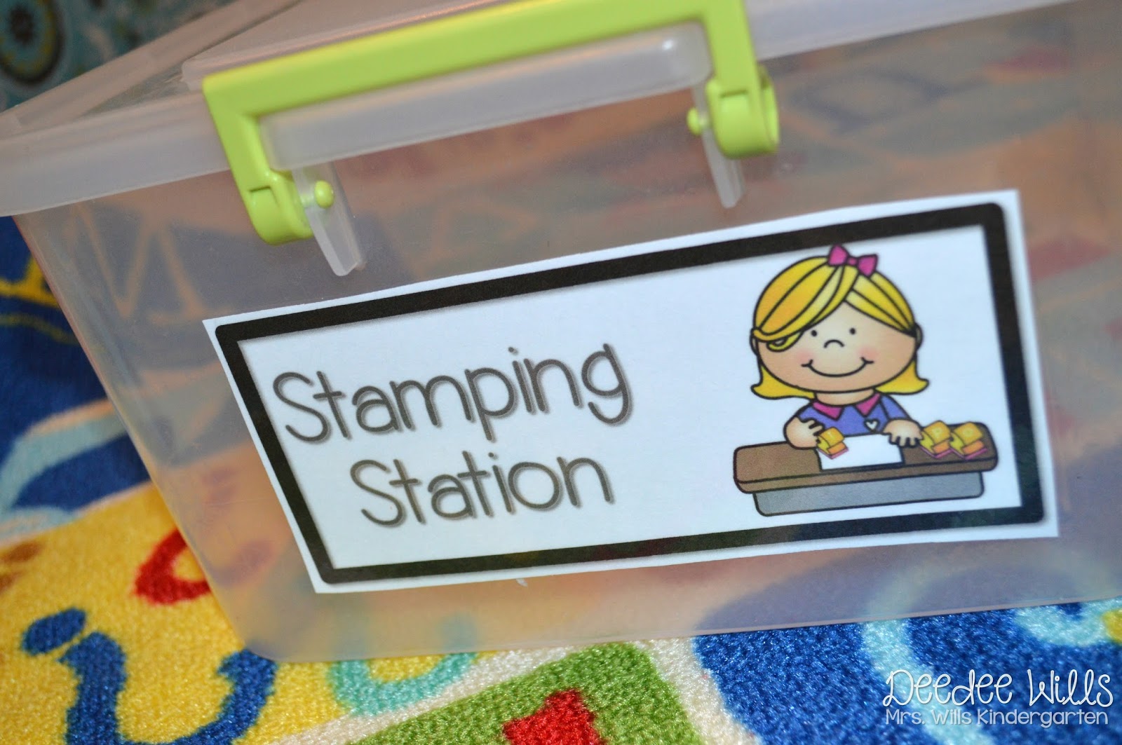 Kindergarten Literacy Stations