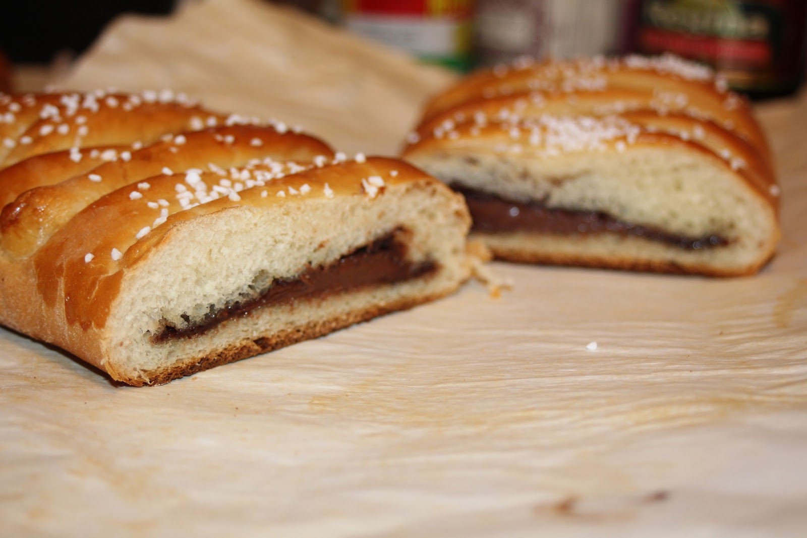 Julie Bakes: Nutella stuffed bread