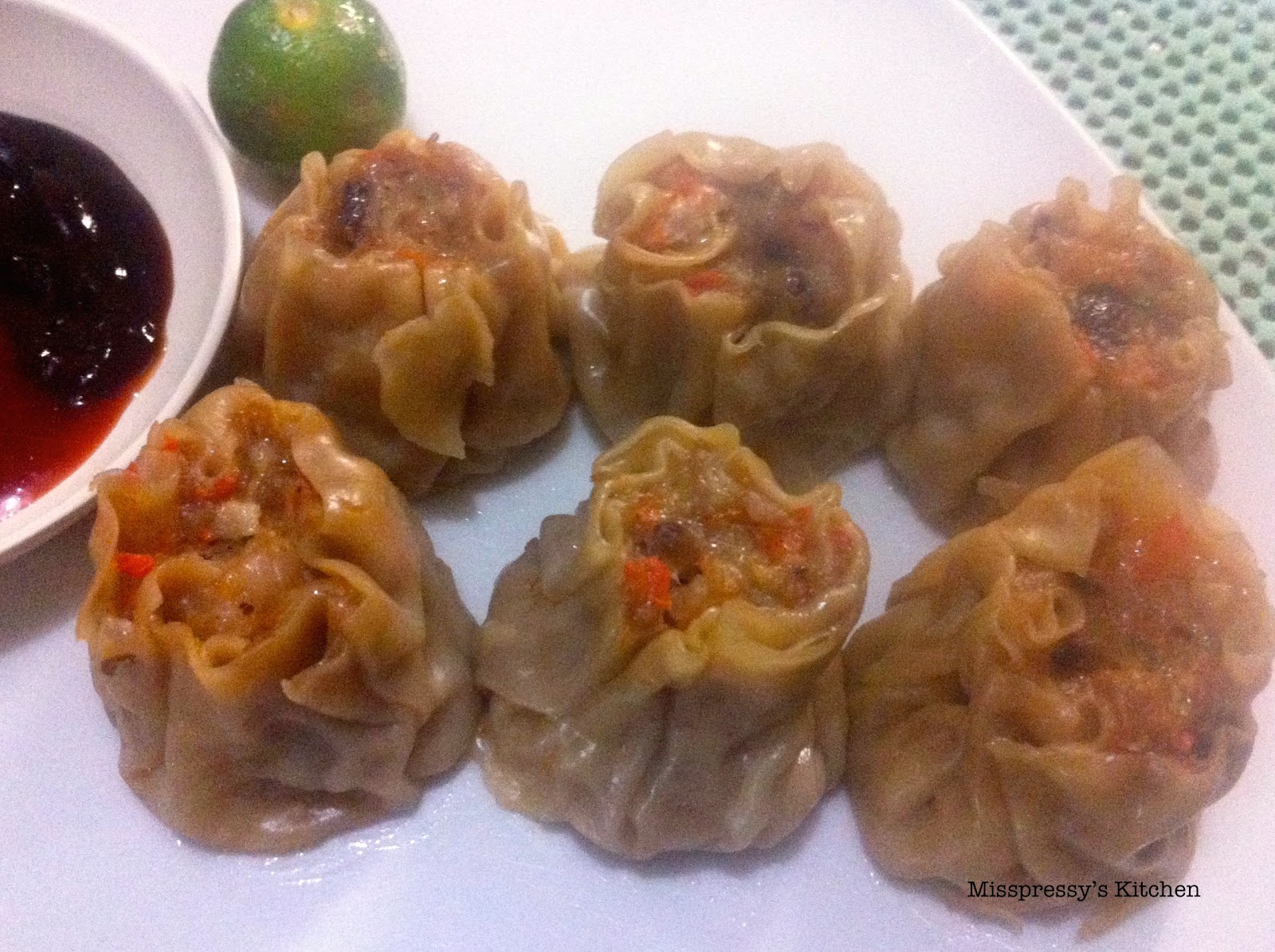Misspressy's Kitchen: Chicken Siomai Ni Misspressy