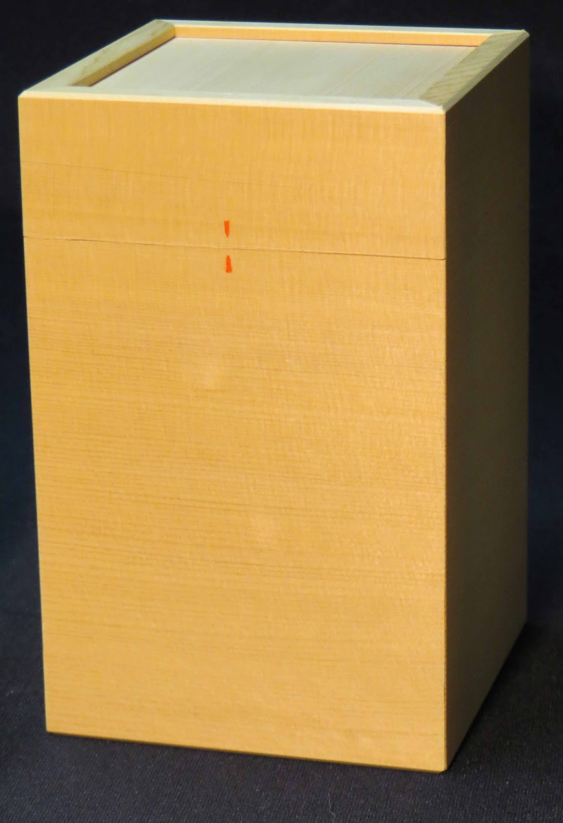 Blind mitered finger joint boxes