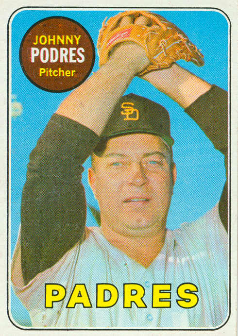 1969 Topps Baseball: Final Card: Johnny Podres
