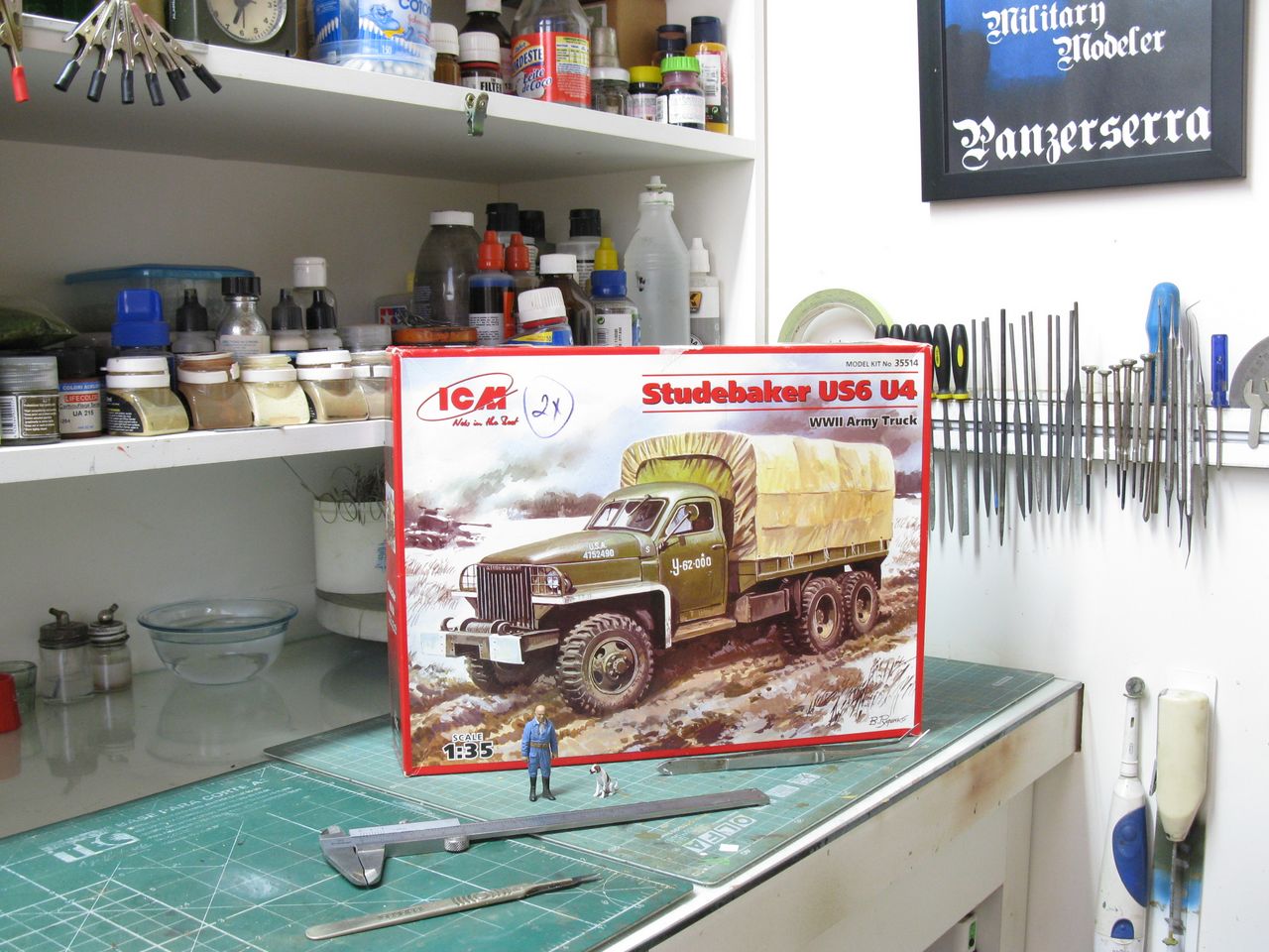 Panzerserra Bunker- Military Scale Models in 1/35 scale: Studebaker US6 ...