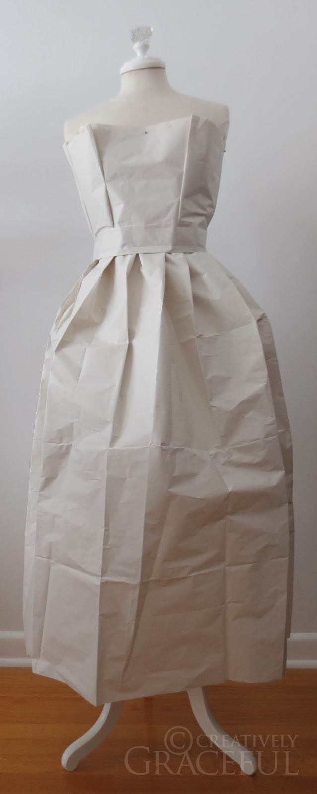 Creatively Graceful: PaperLove Blog Hop 2014: Paper Dress