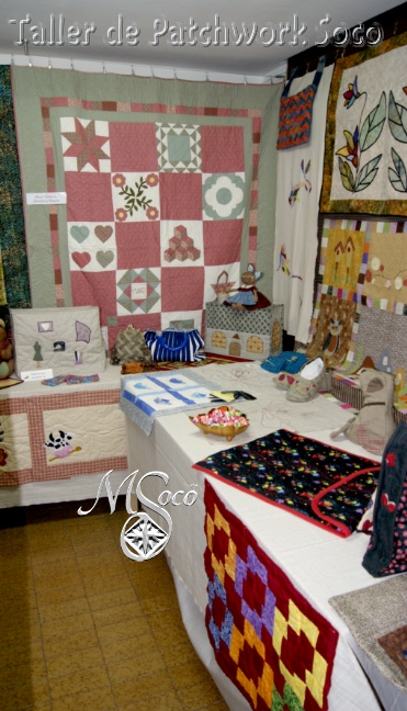 Patchwork Soco: Fotos V Exposición del Taller de Soco: Patchwork A MÁQUINA