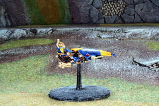 Florida Miniature Painting: Eldar Alaitoc Jet Cycle (Windrider Jetbike)