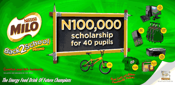 The Nestle MILO Back to School promo