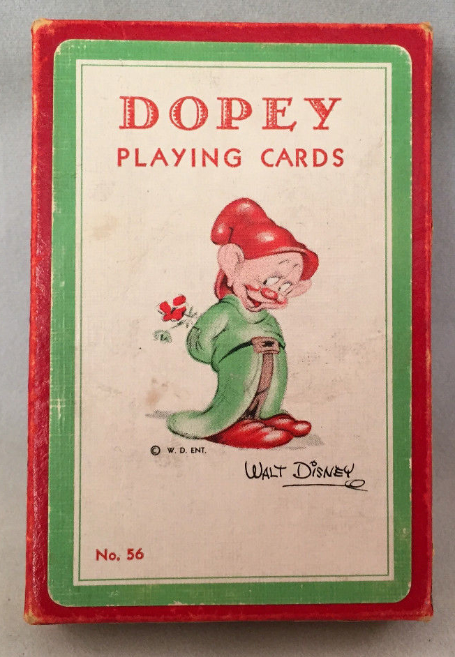 Filmic Light - Snow White Archive: Vintage Dopey Playing Cards