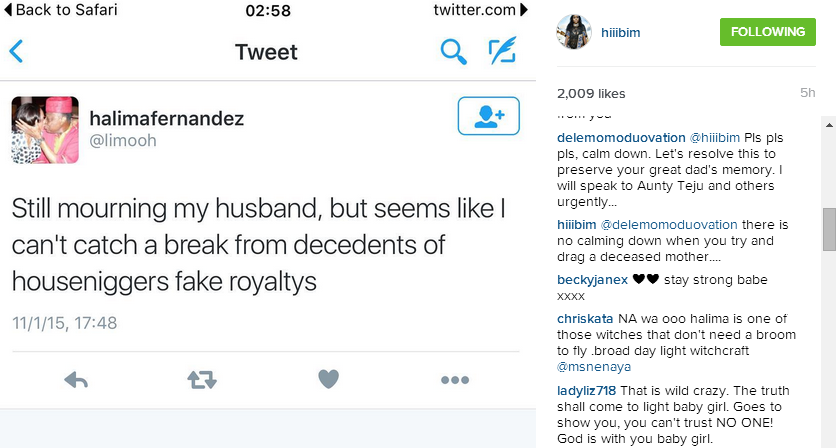 Daughter of late billionaire, Deinde Fernandez, calls out her father's ...