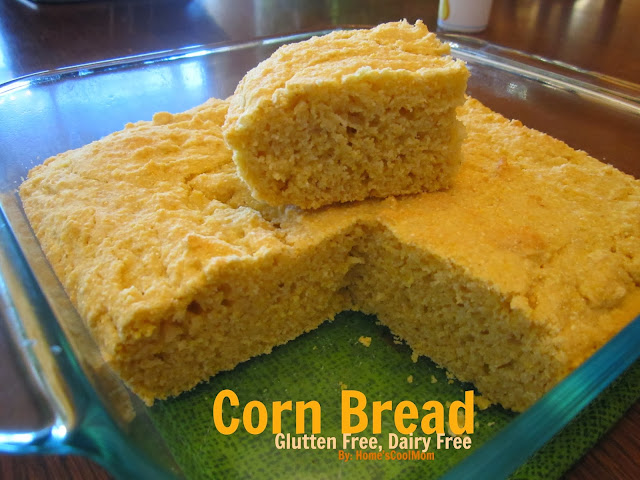 SuperRecipes~Quick and Easy Corn Bread ~ Super Mom Tested