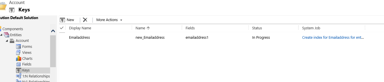 Dynamics 365 Customer Engagement: Alternate Keys in Dynamics CRM