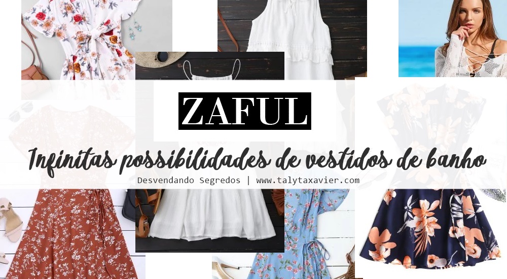 Zaful – Infinitas possibilidades de vestidos de banho - Desvendando ...