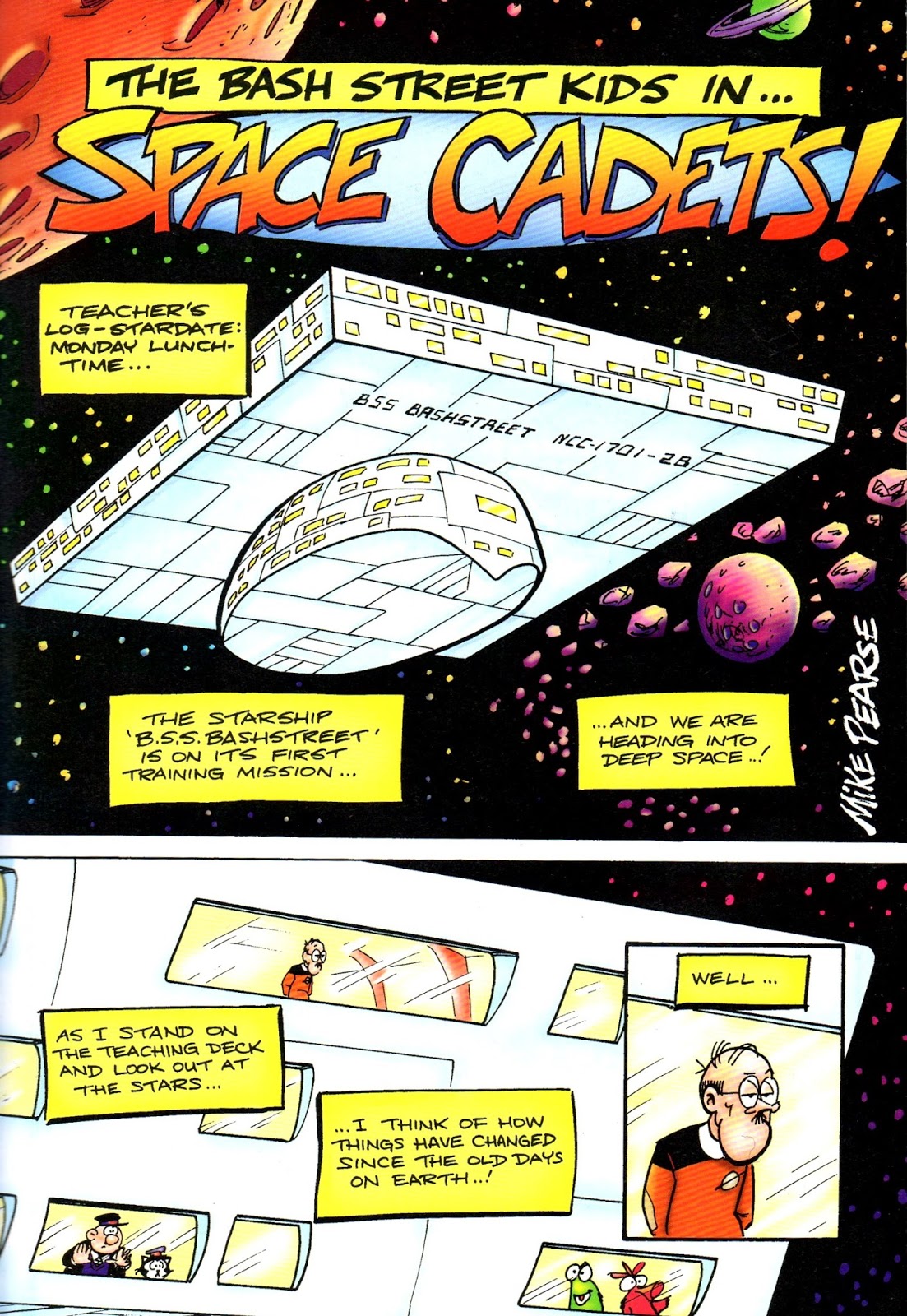 CRIVENS! COMICS & STUFF!: SPACE CADETS - STARRING THE BASH STREET KIDS...