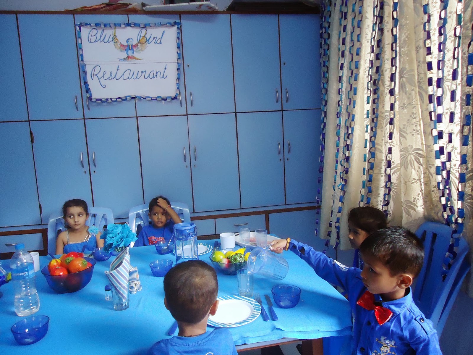 Firstep The Pre-School: BLUE DAY CELEBRATION