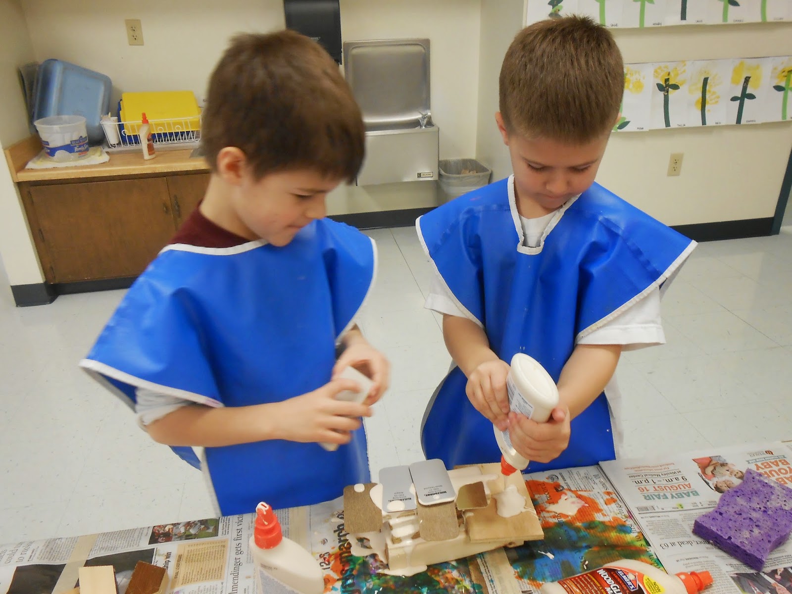 Hesston College Preschool: Inclined Plane activities
