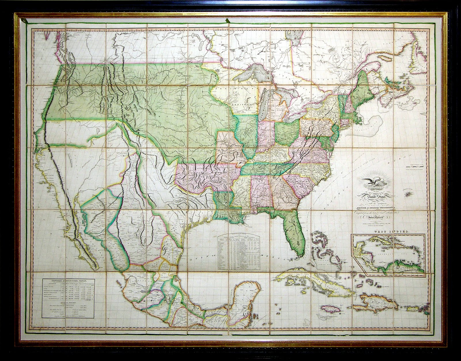 Map of the Day: "Map of the United States with Contiguous British ...