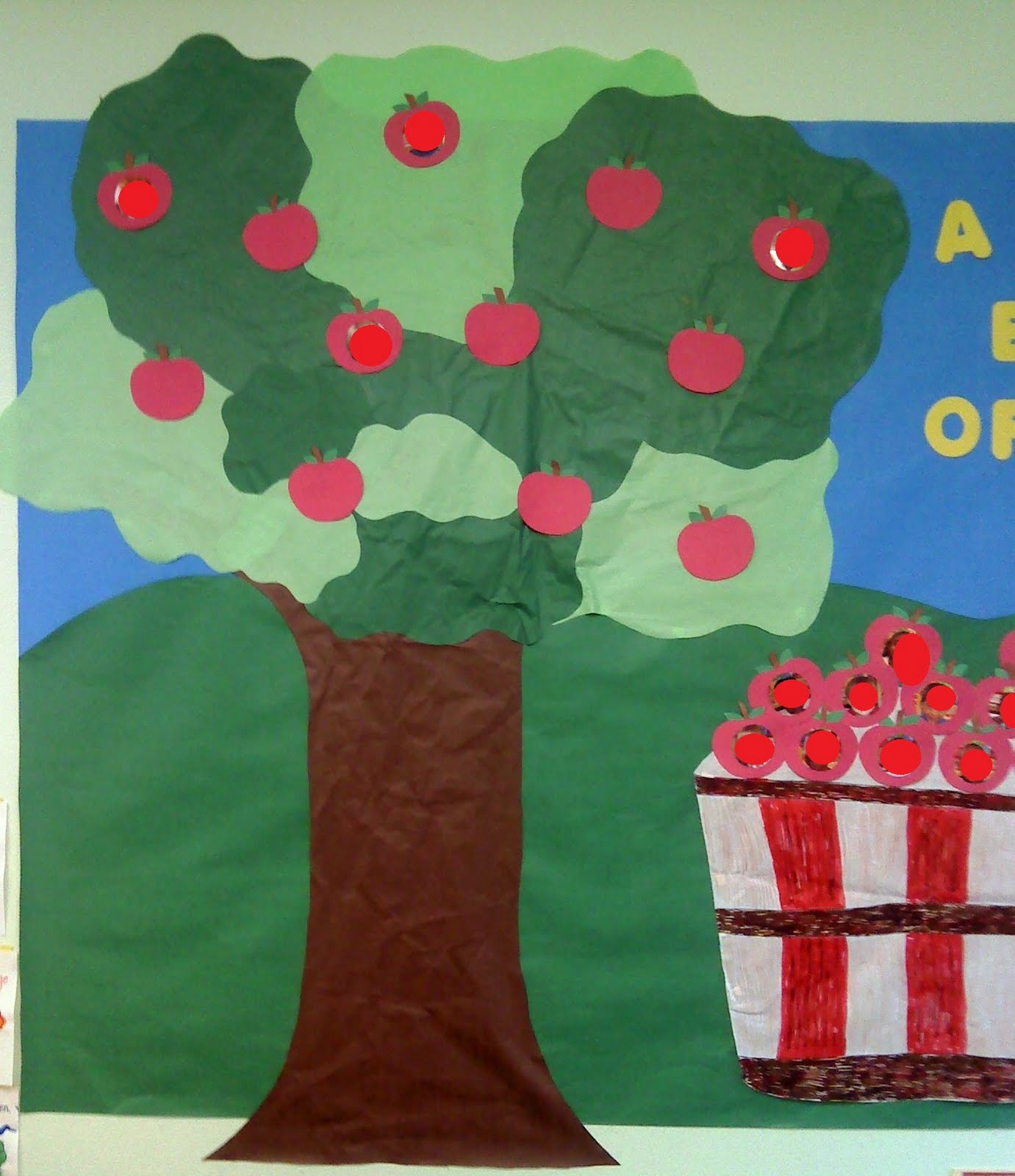 Crafts For Preschoolers: A Great Bushel Of Kids Bulletin Board