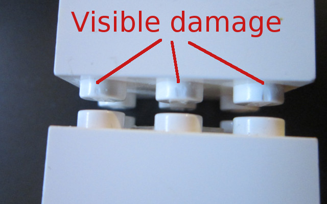 Phillipe Cantin: LEGO all worn out