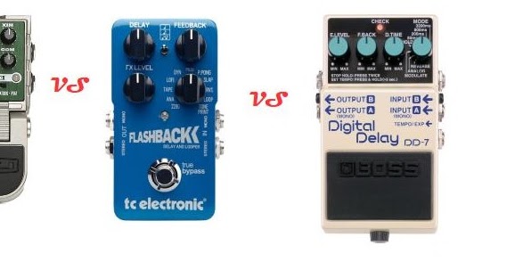 Atoragon's Guitar Nerding Blog: The Delay Battle: Line6 Echo Park vs Boss DD7 vs Tc Electronic ...