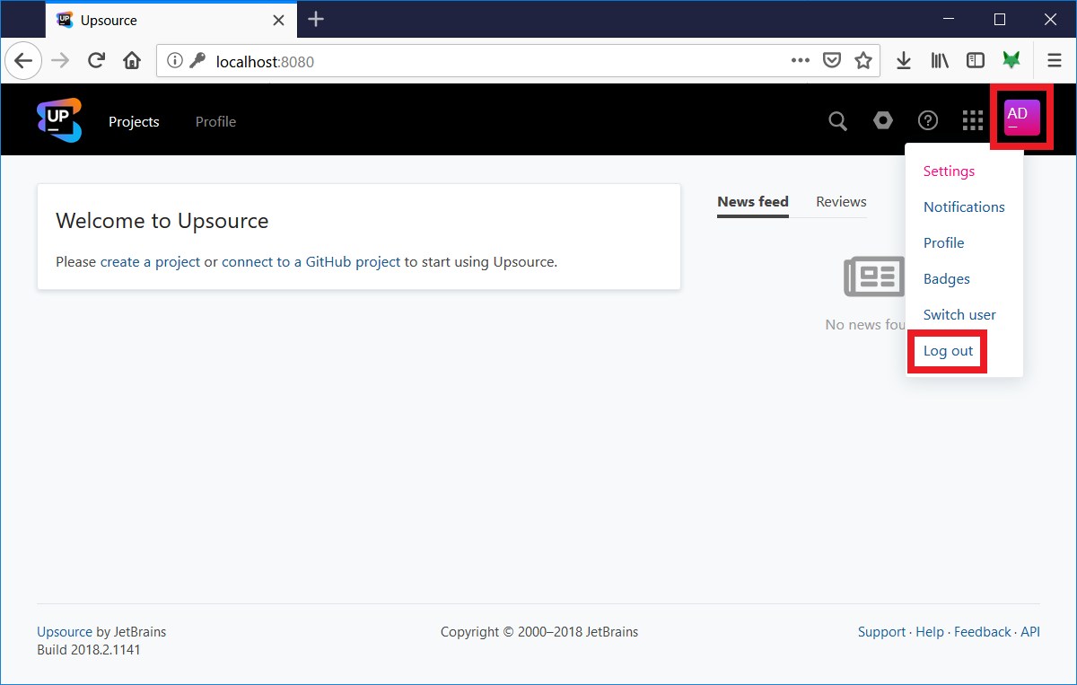 docker-compose で Upsource を試す - 起動からJavaプロジェクト作成まで - mikoto2000 の日記