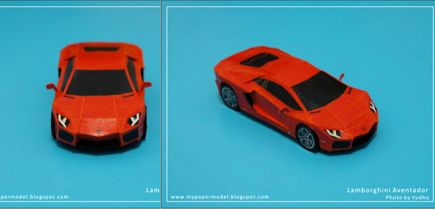 game,papercraft: lamborghini aventador papercraft