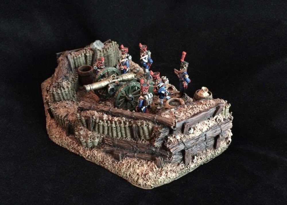 Analogue Hobbies: Earthen Artillery Emplacement from Forge World