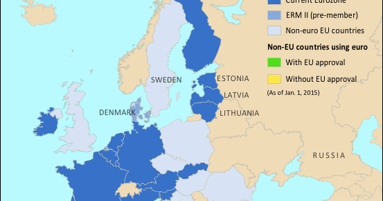 Lithuania Joins the Eurozone (map) - Political Geography Now