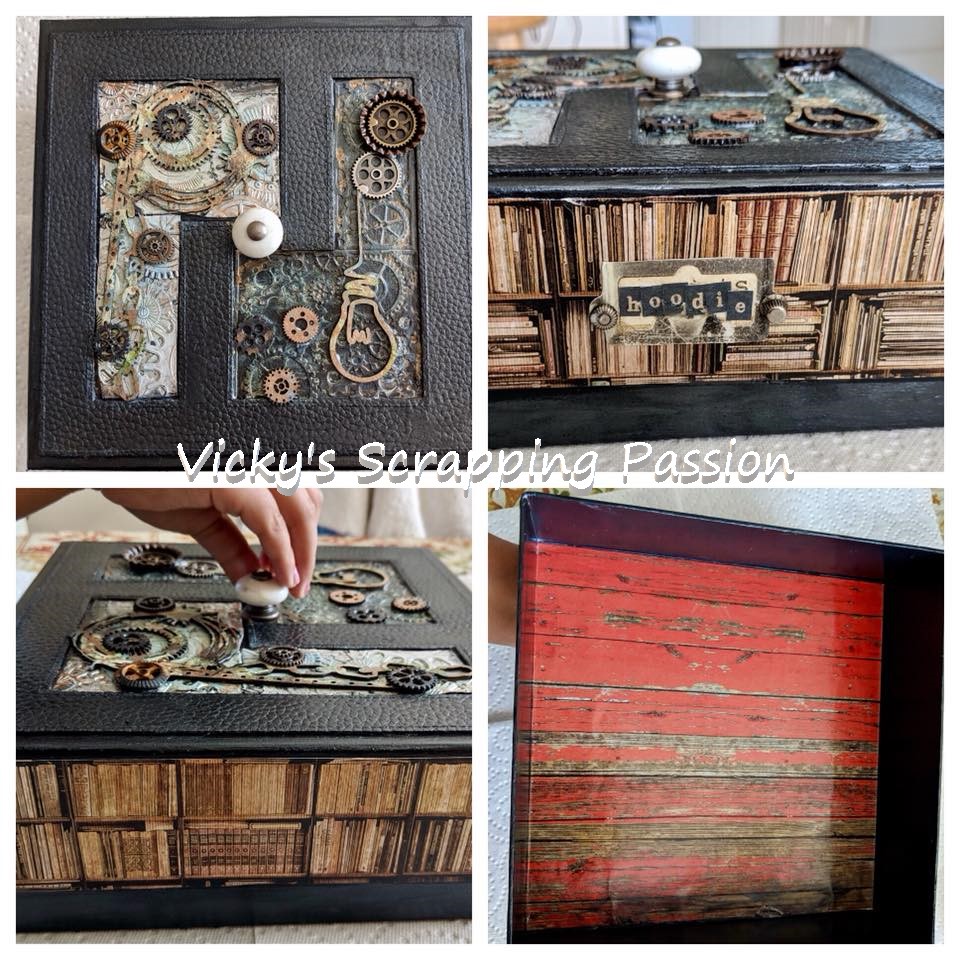 DT: Steampunk Box - Craftwell Blog