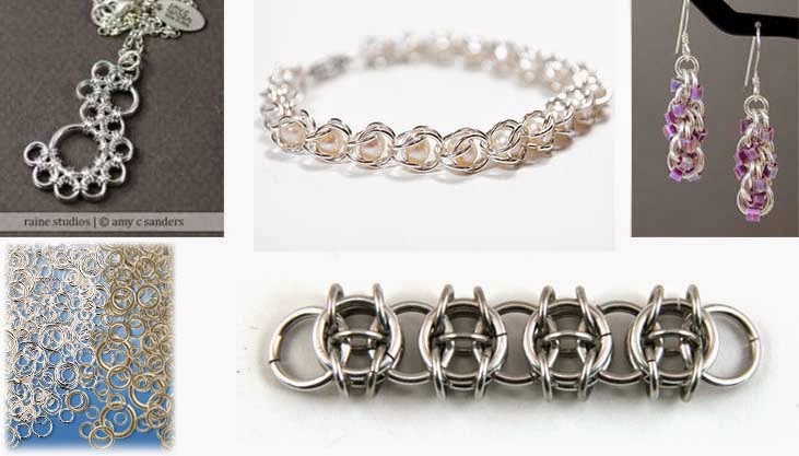 Online Jewelry Making Newsletter: Beautiful DIY Chainmaille Patterns