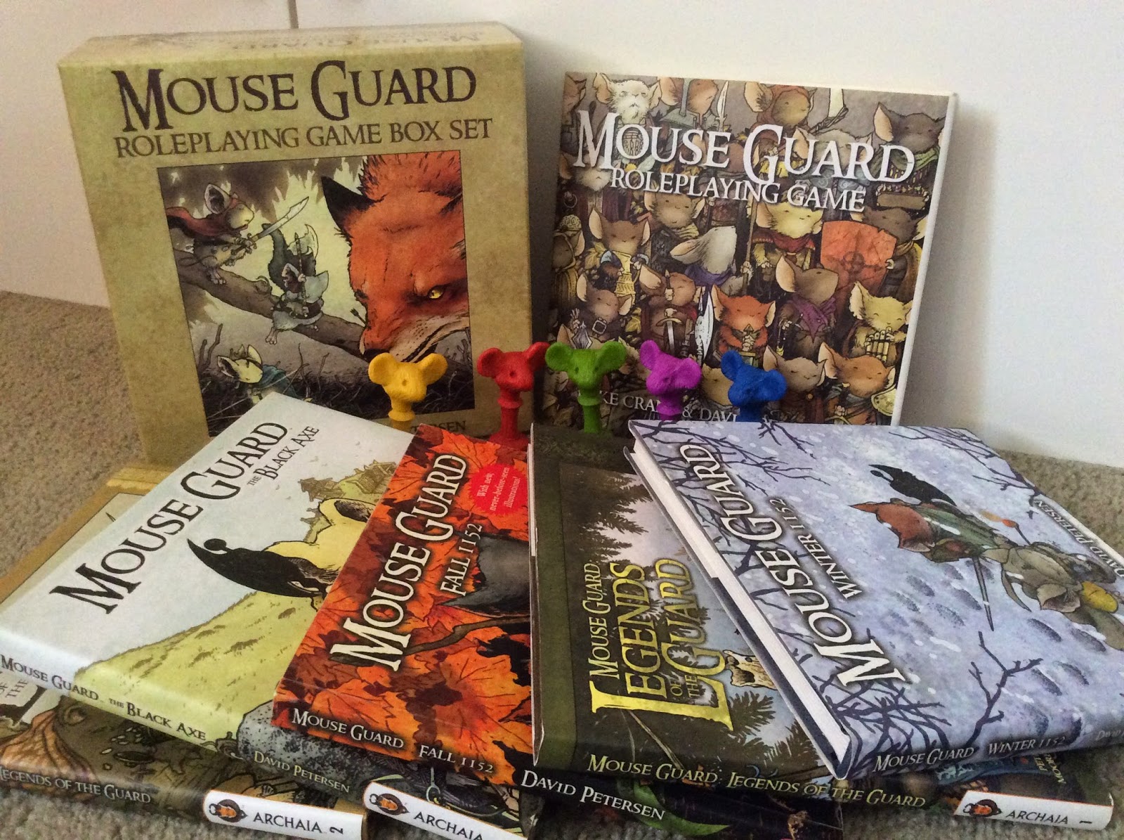 Living 4 Crits: Dead Mice - Mouse Guard Meets DCCRPG