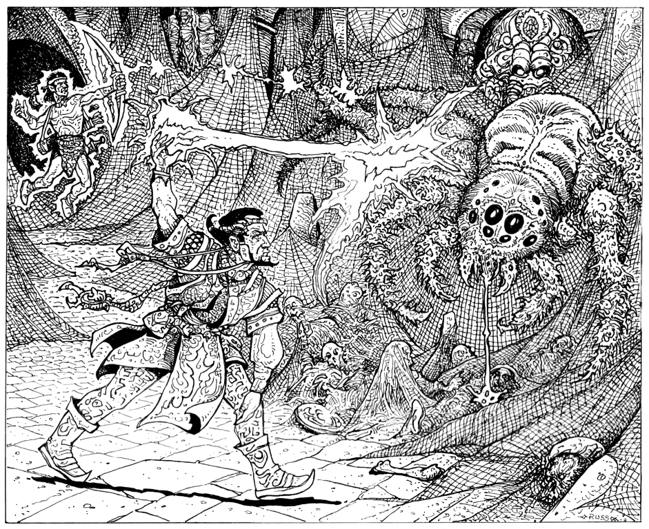 The Gallery: Art of Russ Nicholson: As it was someone's birthday [not mine]