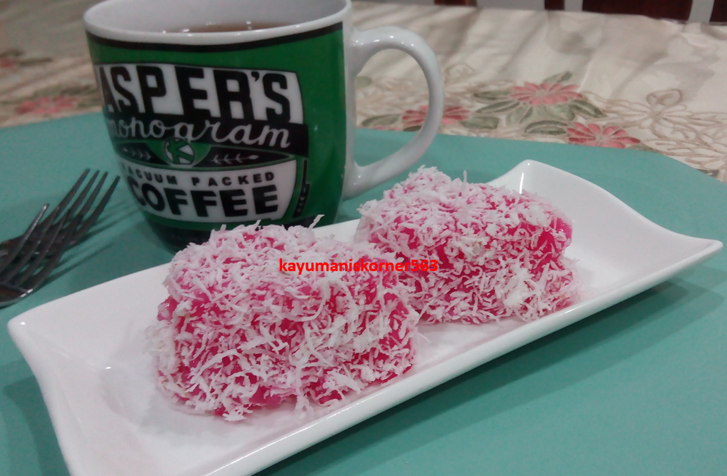 kayumaniskorner563: Kuih Sagu Merah