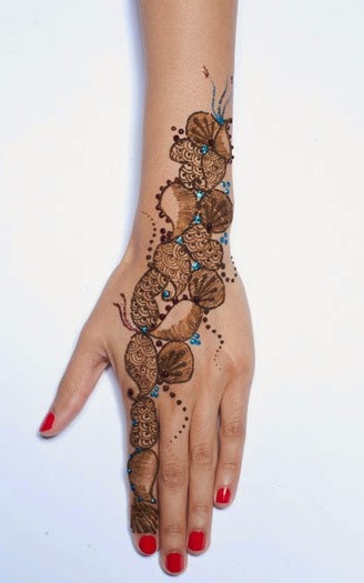 Ash Kumar Mehndi Designs Book for Eid 2014-2015 - Pakistani Suits ...