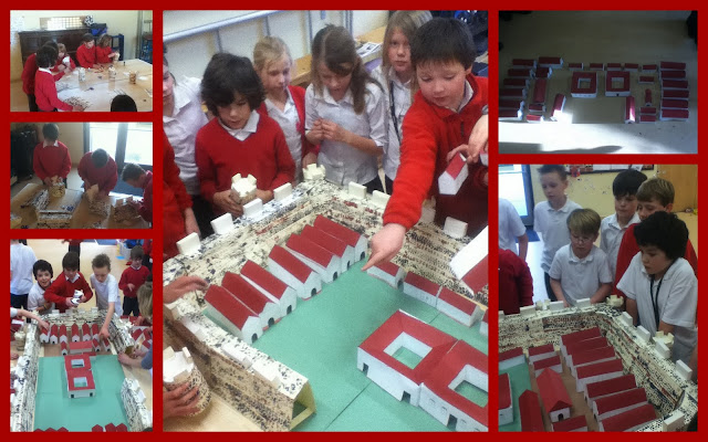 Earl Soham Community Primary School Blog: Building a Roman Fort