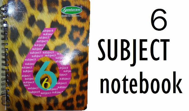 Six Subject Notebook - The Pretty City Girl