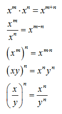 TrigCheatSheet.com: Rules of Exponents and Logarithms