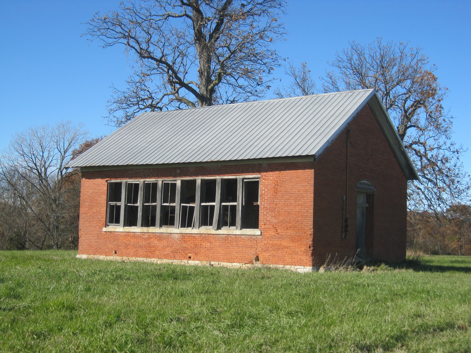 Observations in Agriculture: One Room Brick School
