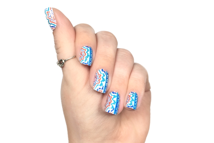 Moroccan Tile Inspired Nails — 25 Sweetpeas