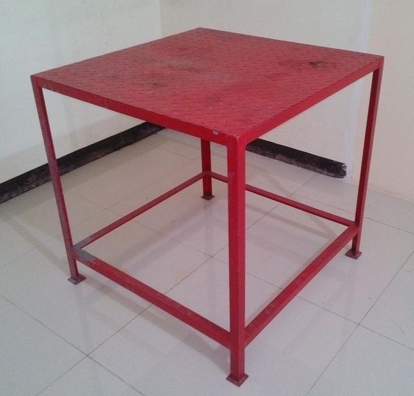 Meja Kerja 75x75x75 cm - Alat Bengkel RIAU
