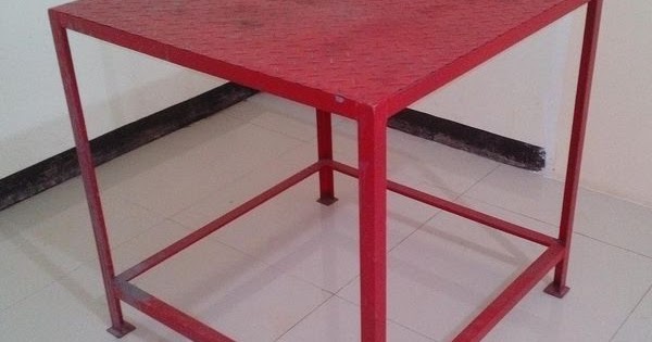Meja Kerja 75x75x75 cm - Alat Bengkel Pangkal Pinang